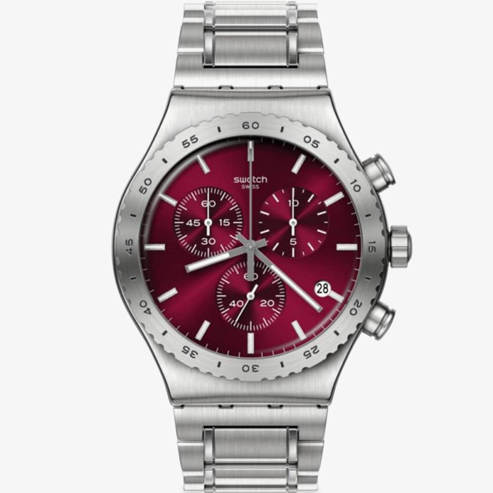 Swatch Cobalt Lagoon New Irony Chrono Watch YVS496G for Men