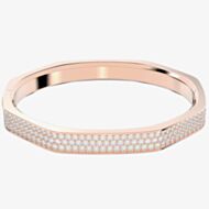 Swarovski Luna Rose Gold Tone Plated Moon Bangle 5671586 (M)
