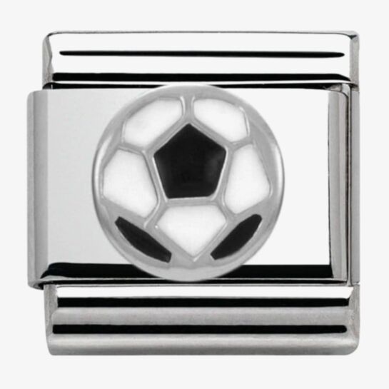 Nomination CLASSIC Silvershine Symbols Soccer Ball Charm 330202/13