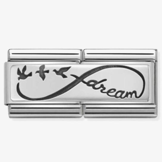 Nomination CLASSIC Silvershine Double Link Infinity Dream Charm 330710/04