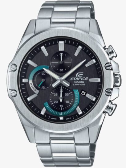 Casio Edifice Classic Chronograph Black Bracelet Watch EFR-S567D-1AVUEF