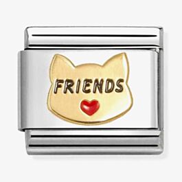 Nomination 030285/68 * Classic Symbols Friends Cat Charm