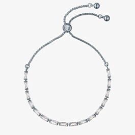 Ted Baker TBJ3780-01-02 ISELA Silver Tone Plated Toggle Bracelet