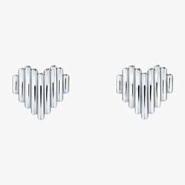 Ted Baker TBJ3685-01-03 Linrie Silver Tone Heart Stud Earrings