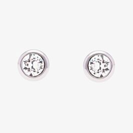 Ted Baker TBJ3124-01-02 Sinaa Silver Mini Crystal Earrings