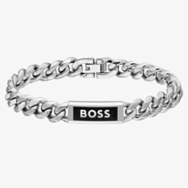 BOSS 1580679M Mens Kassy Emblem Logo Chain Bracelet