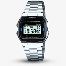 Casio A163WA-1QES Unisex Vintage Retro Digital Watch