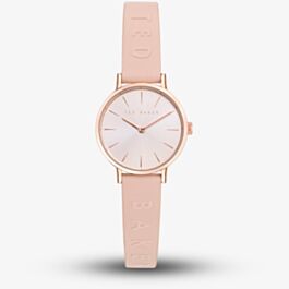 Ted Baker BKPSTF4029I Rose Gold & Nude Dial Logo Watch
