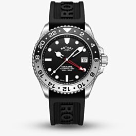 Rotary GS04378/97 Seamatic Automatic GMT Black Watch