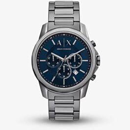 Armani Exchange AX1731 Banks Gunmetal Blue Watch