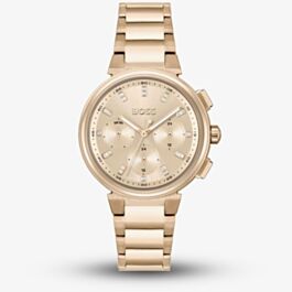 BOSS 1502678 One Chronograph Rose Gold Ladies Watch