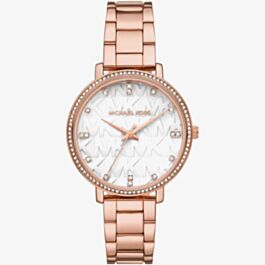 Michael Kors MK4594 Crystal White Dial Ladies Watch