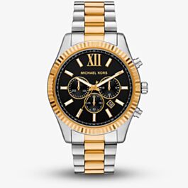Michael Kors MK9207 Mens Lexington Two -Tone Chronograph Watch