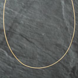 Pre-Owned 18ct Yellow Gold Wire 16 Inch Snake Chain 41161305